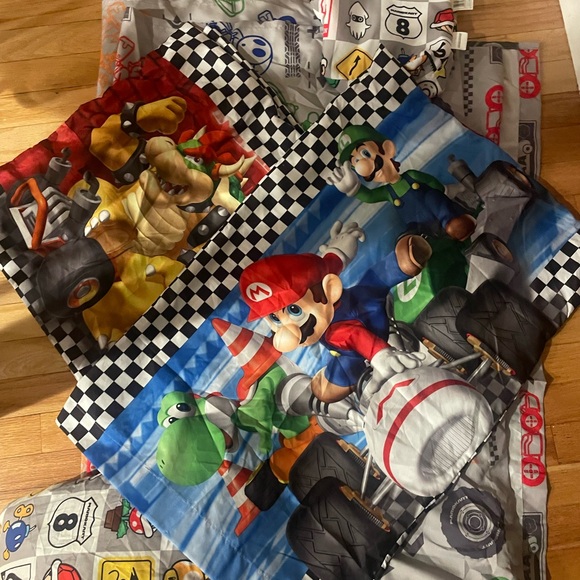 Other | Mario Kart Themed Bedding Set | Poshmark